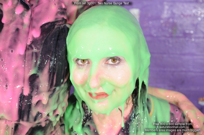 Two Nurse Gunge Test - Susie and Honeysuckle set about each other's ...